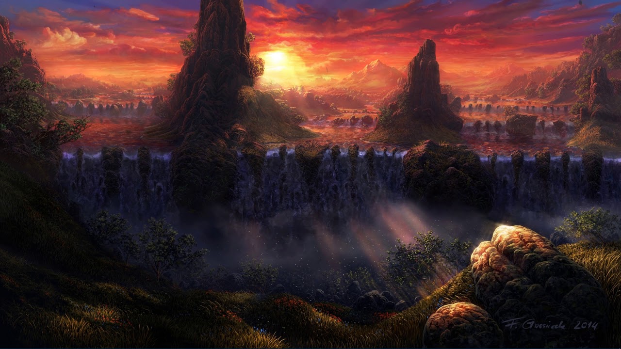 Waterfall [2D Animated Wallpaper] - YouTube