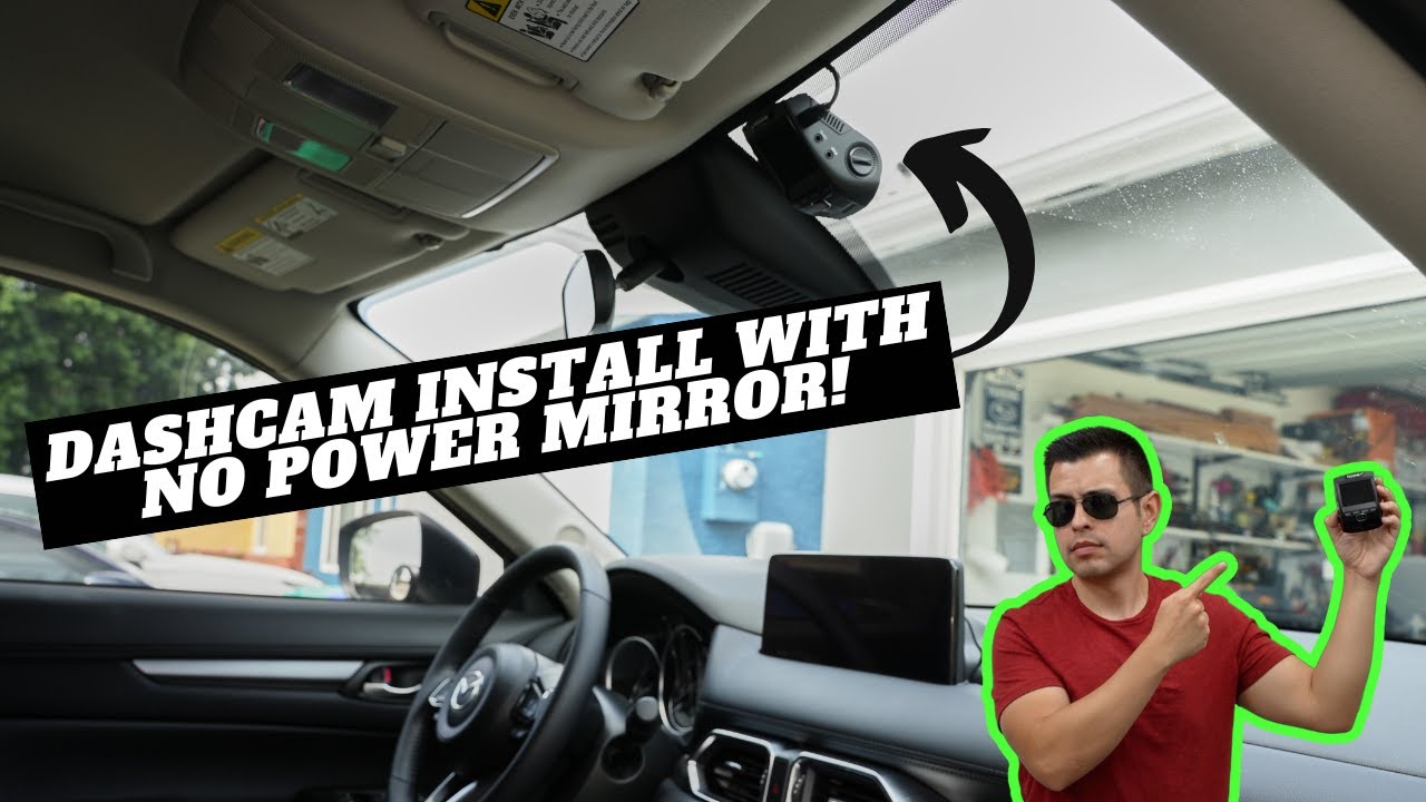 2024 Mazda CX5 Dashcam Installation! CX5 Dashcam Install with No Power ...