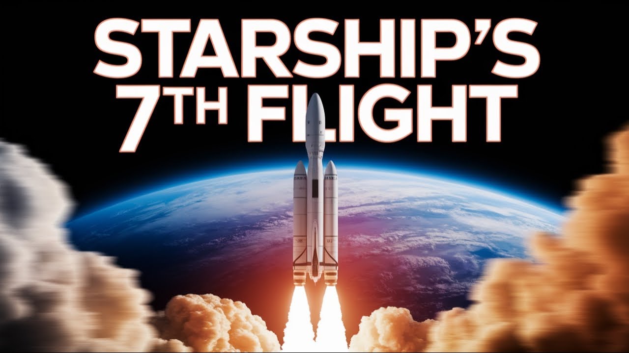 **Starship's 7th Flight: Epic Launch and Spectacular Explosion! 🚀 ...