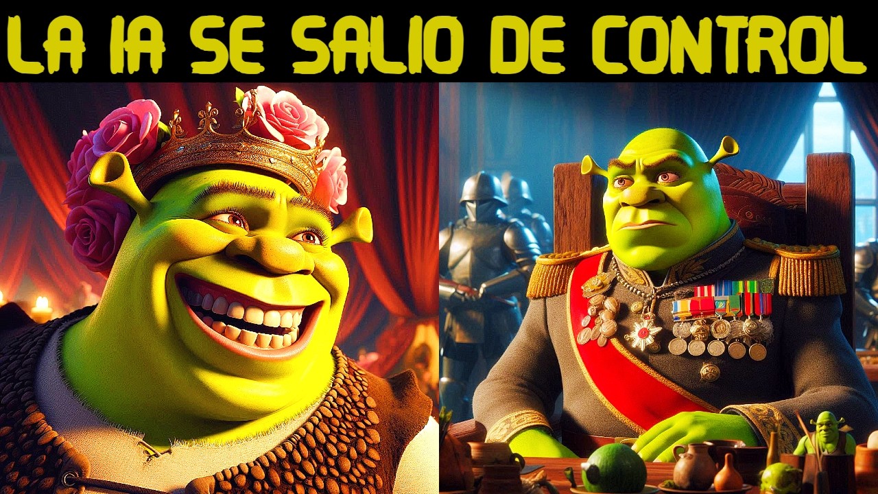 El MULTIVERSO de SHREK hecho con IA - YouTube