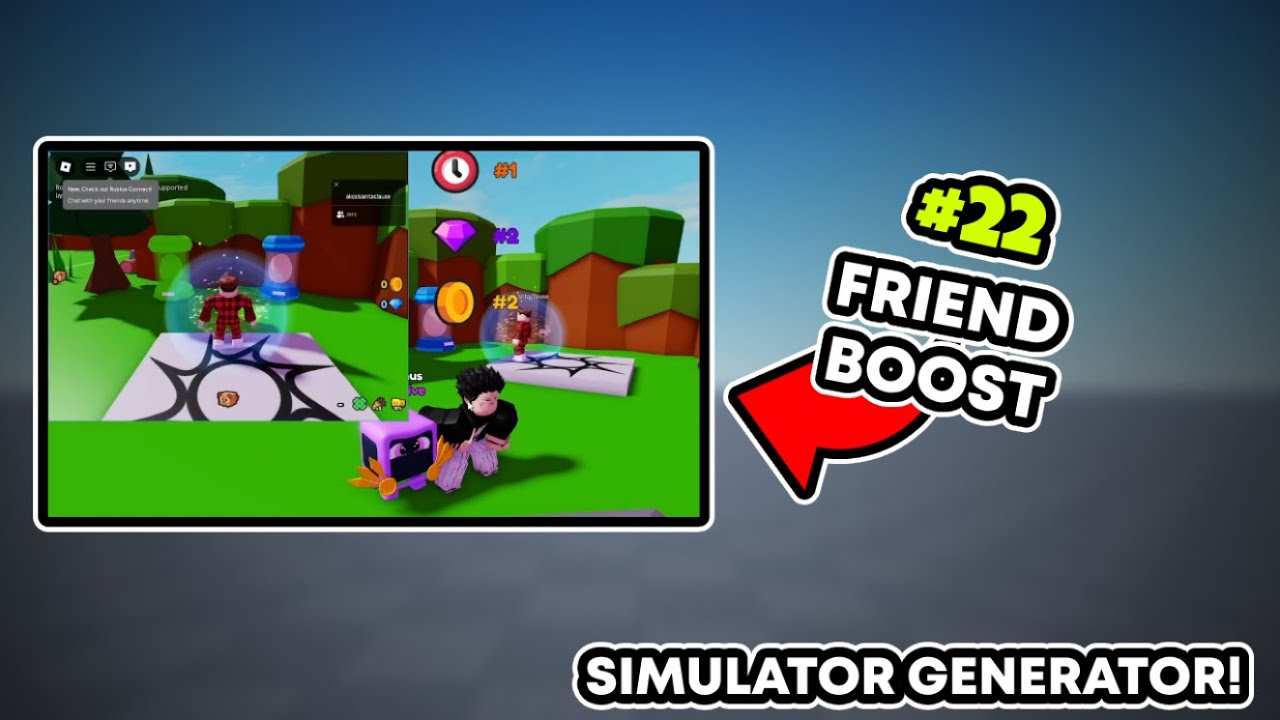 How to ADD Friend Boost (SIMULATOR GENERATOR) - YouTube