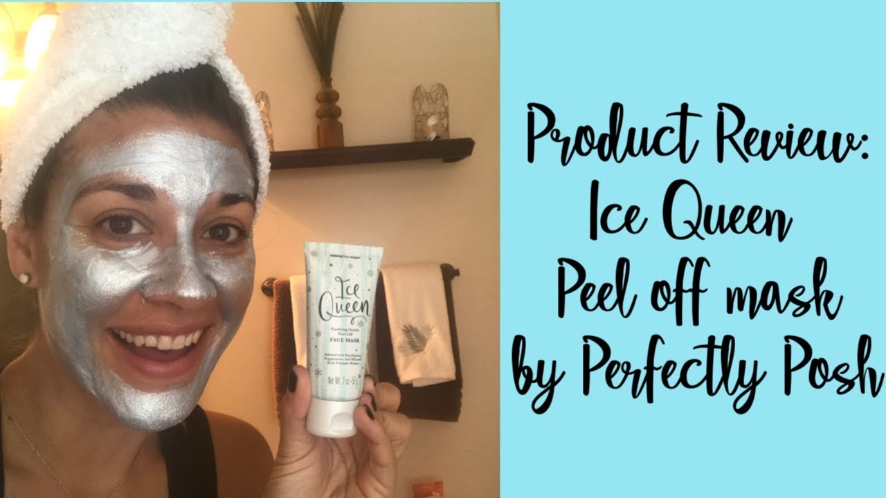 Perfectly Posh peel off face mask review - YouTube