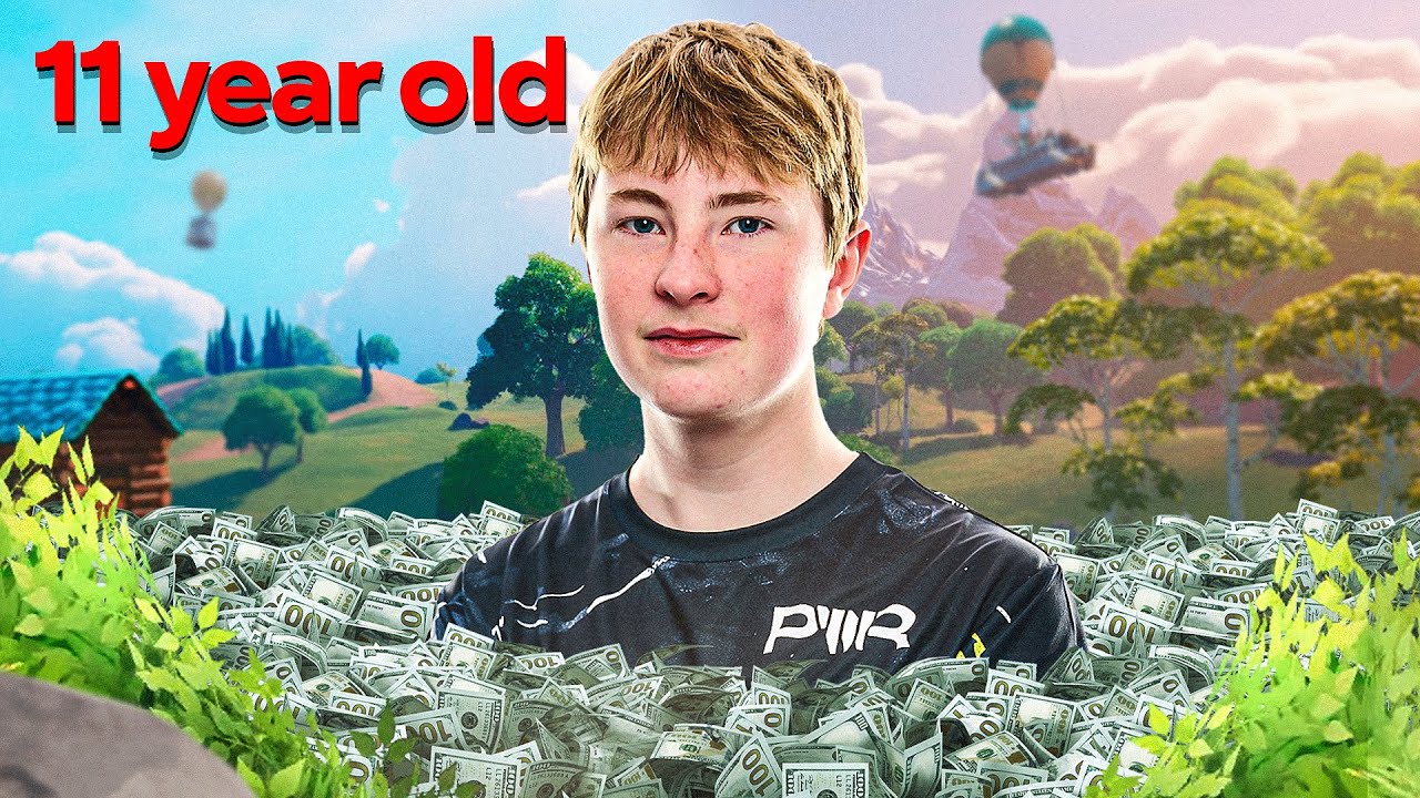 Fortnite's Youngest Pro Player - YouTube