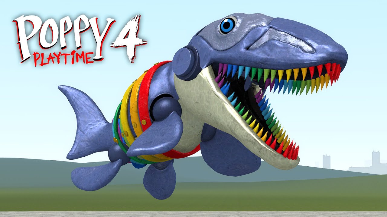 NEW XYLOSAURUS FROM PIANOSAURUS FAMILY POPPY PLAYTIME CHAPTER 4 FAN ...