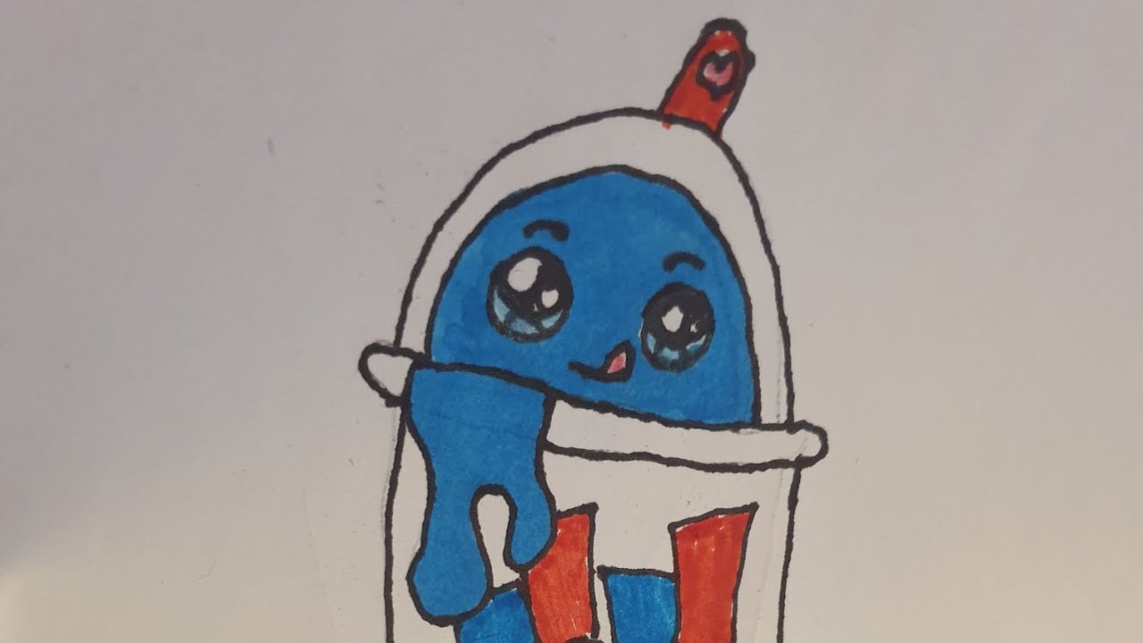 how to draw a Icee cup! #shorts #drawing #fun @ruqyavlogs - YouTube