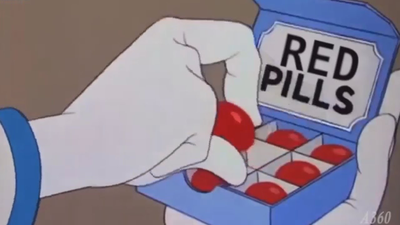 Donald Duck overdoses on Red Pills - YouTube