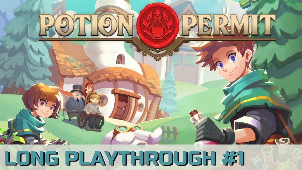 Potion Permit Long Relaxing No Commentary Playthrough First Look #1 ...