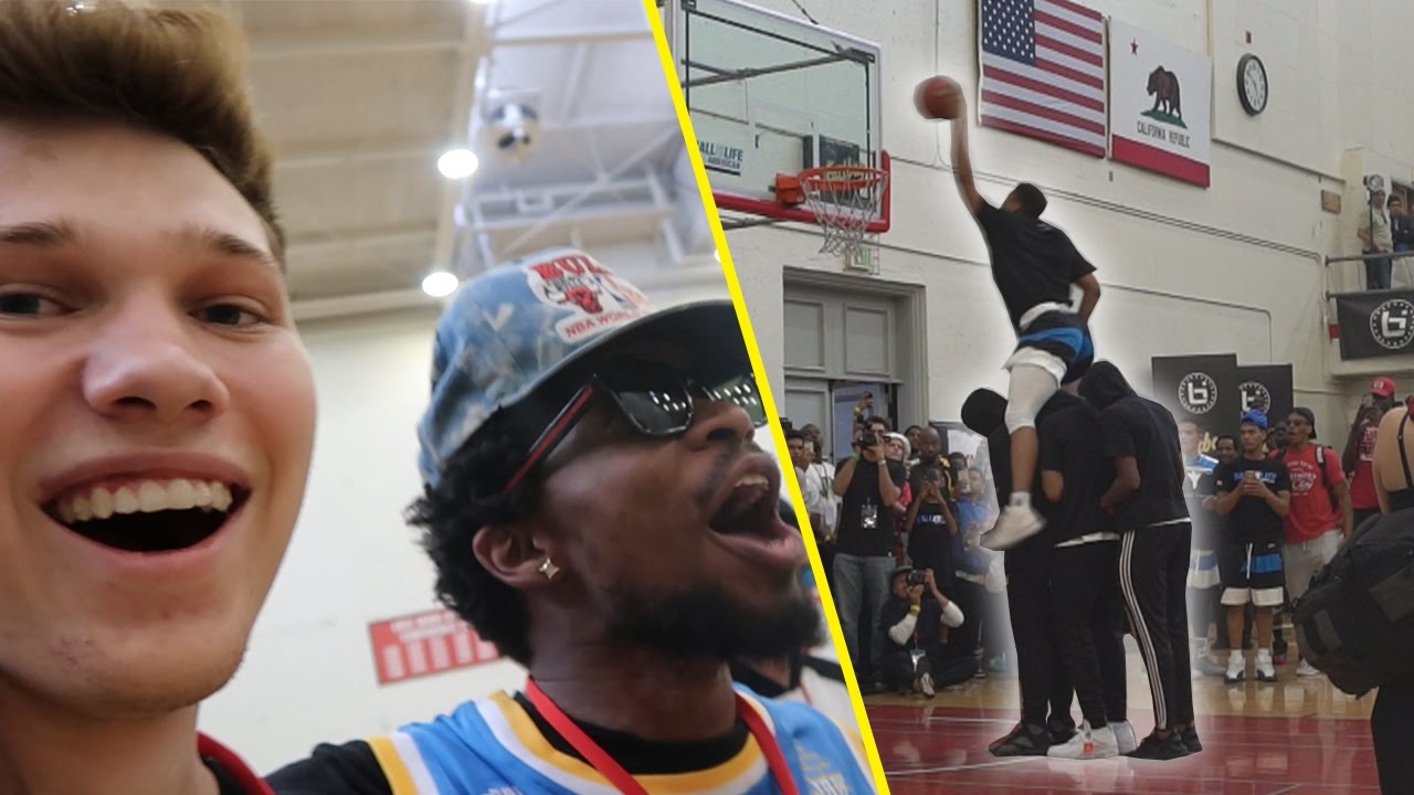 JUDGING THE #1 BALL IS LIFE ALL AMERICAN HIGHSCHOOL *DUNK CONTEST ...