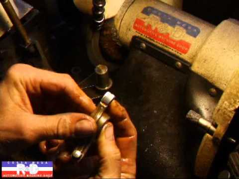 Honda SOHC VTEC Rocker Arm Resurfacing - YouTube