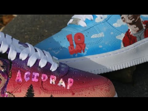 Custom Chance The Rapper AF1s🎨 - YouTube