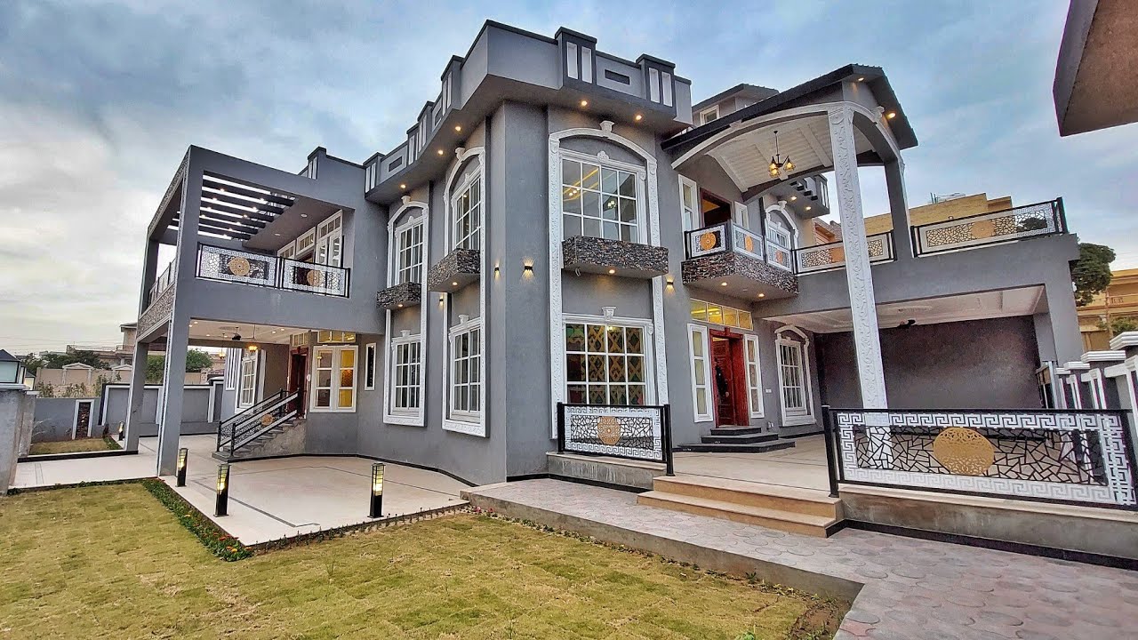 28 Marla Ultra Modern Design House For Sale In Gulshan Abad Sector #2 ...