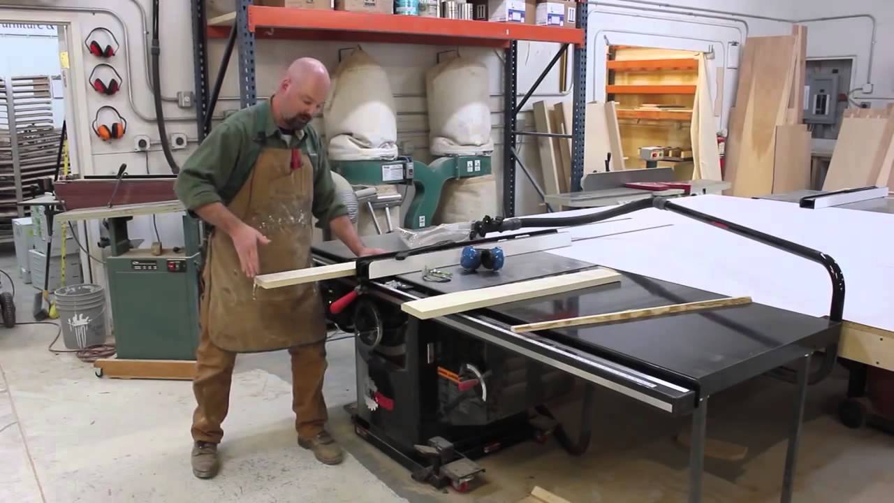 Table Saw Fundamentals On Your SawStop Table Saw - YouTube