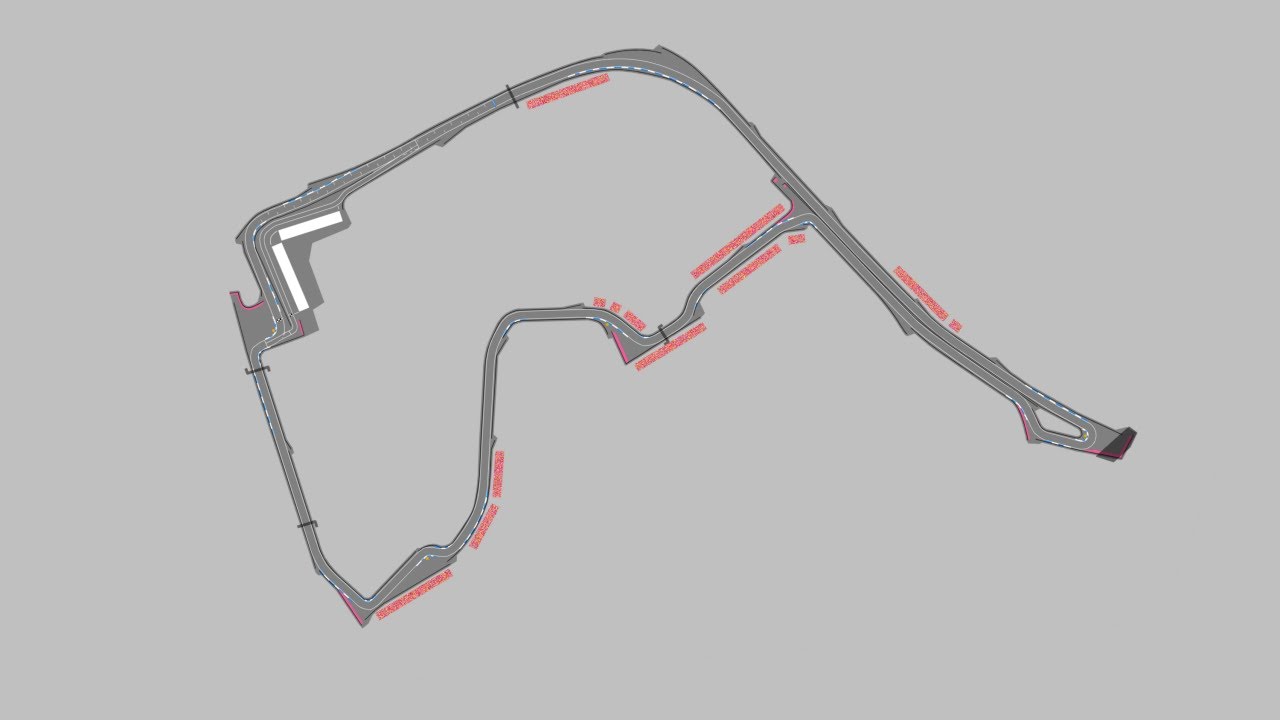 F1c test facility - test lap on 2023 Hyderabad E-Prix layout with FE ...