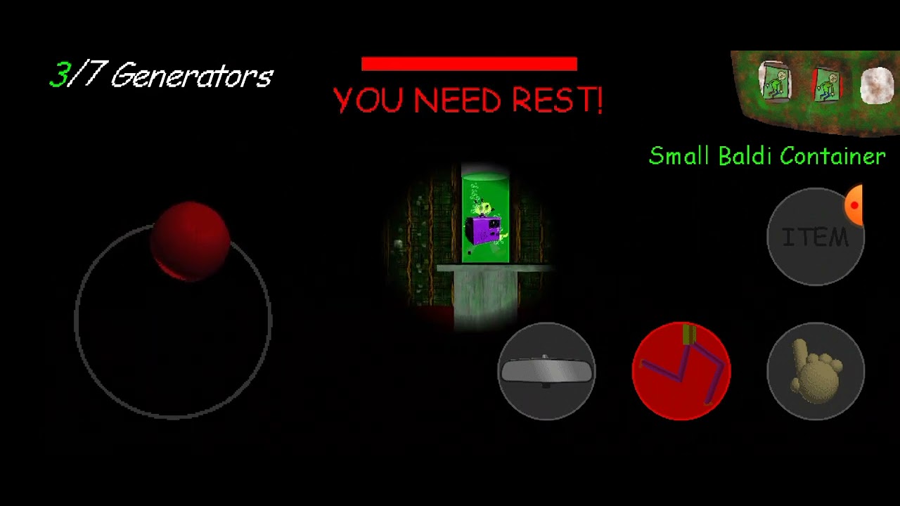 Baldi Basics the old lab chapter 2 android - YouTube