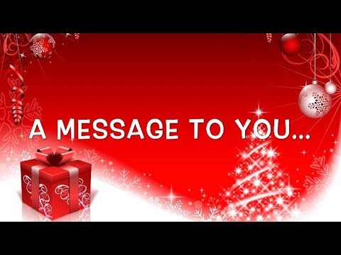 A Message To You... - YouTube