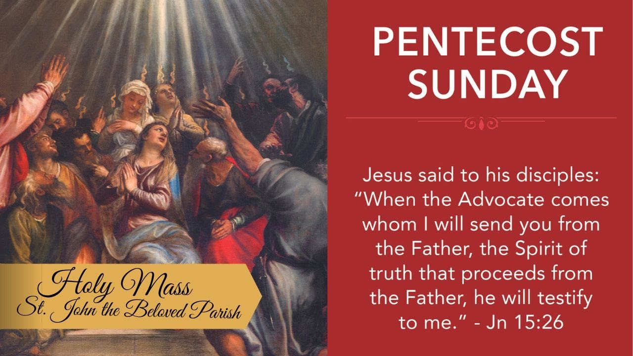 Holy Mass - Pentecost Sunday - YouTube