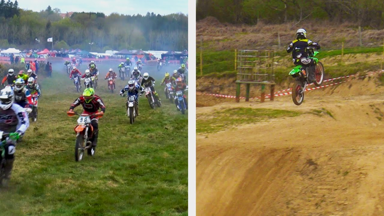 MA PREMIÈRE COURSE DE MOTOCROSS EN COMPÉTITION ! - YouTube