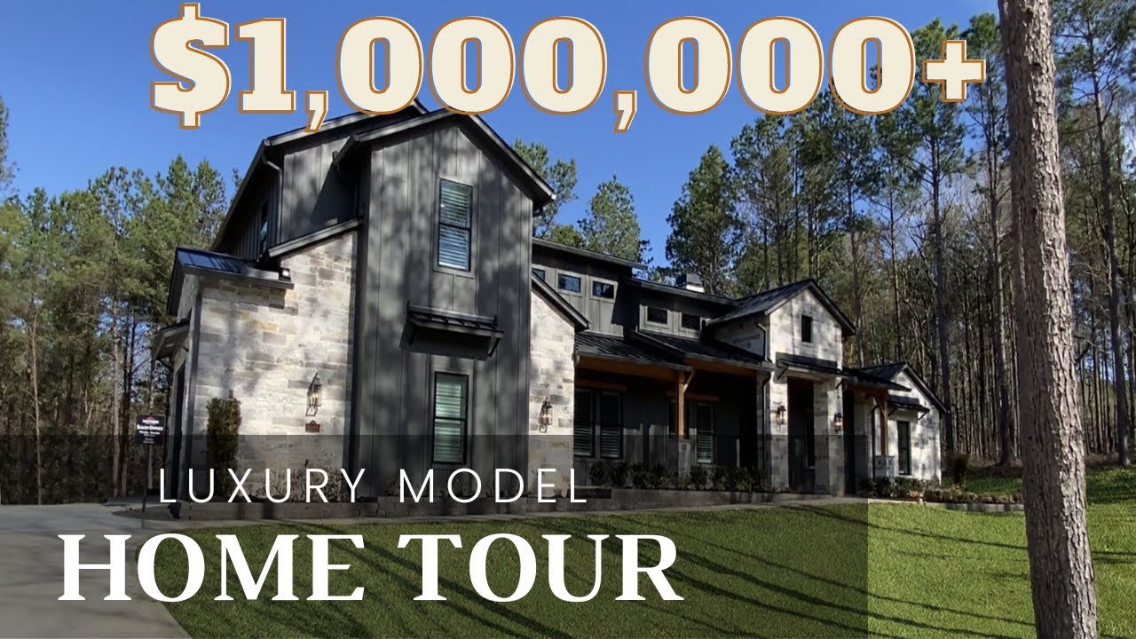 Come Tour a $1M+ Luxury Custom Modern House Tour Near Houston Texas ...