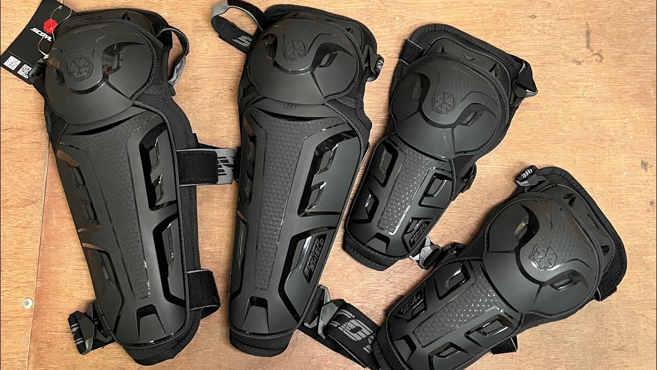 SCOYCO K26 H26 สนับศอกเข่า - YouTube