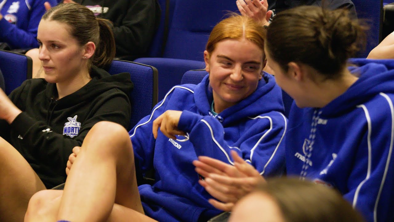 AFLW: Hannah Bowey's family delivers news of Roo debut (October 27 ...