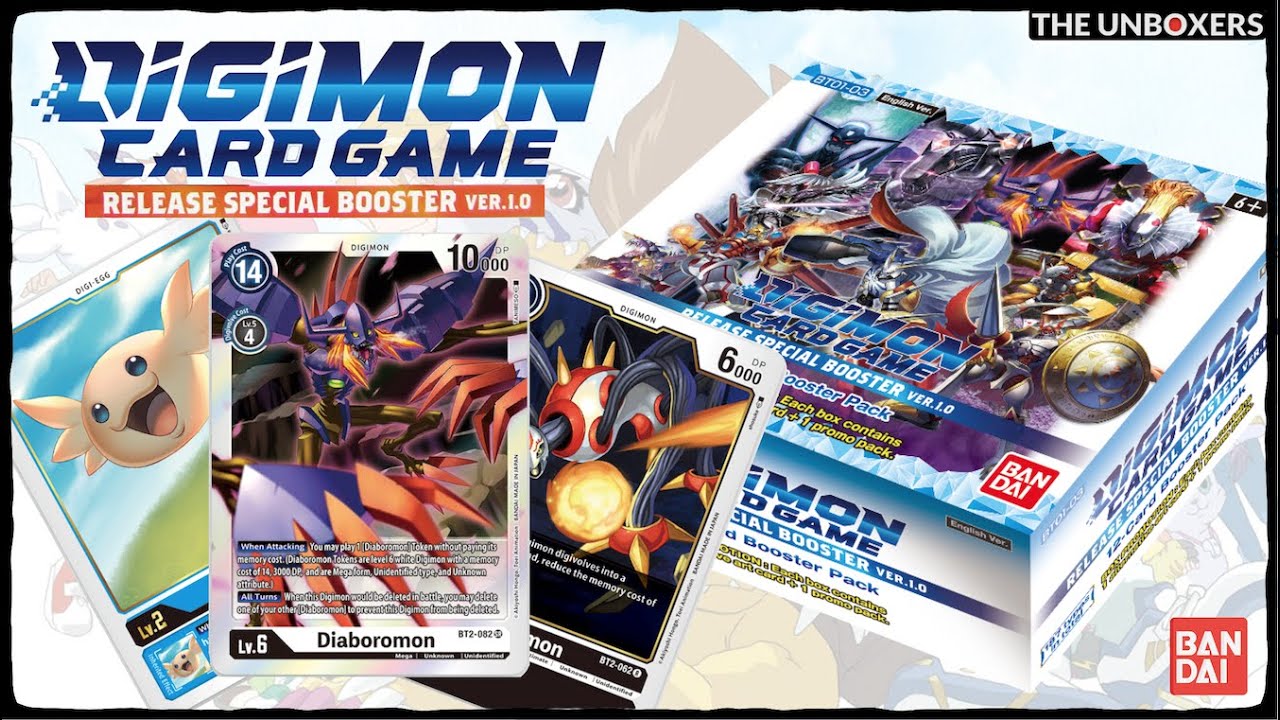 Digimon Card Game 2020 Booster Box Unboxing Part 2 - YouTube