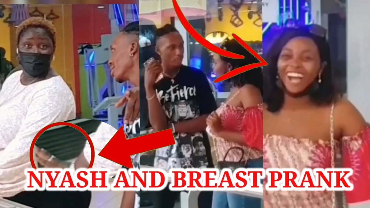 I LOVE NYASH AND BREAST PRANK 🤣🤣🤣🤣#reels #funny #trending #viral # ...