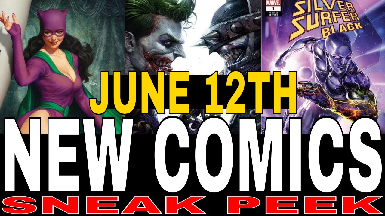 NEW COMIC BOOKS RELEASING JUNE 12th 2019 MARVEL AND DC COMICS COMING ...