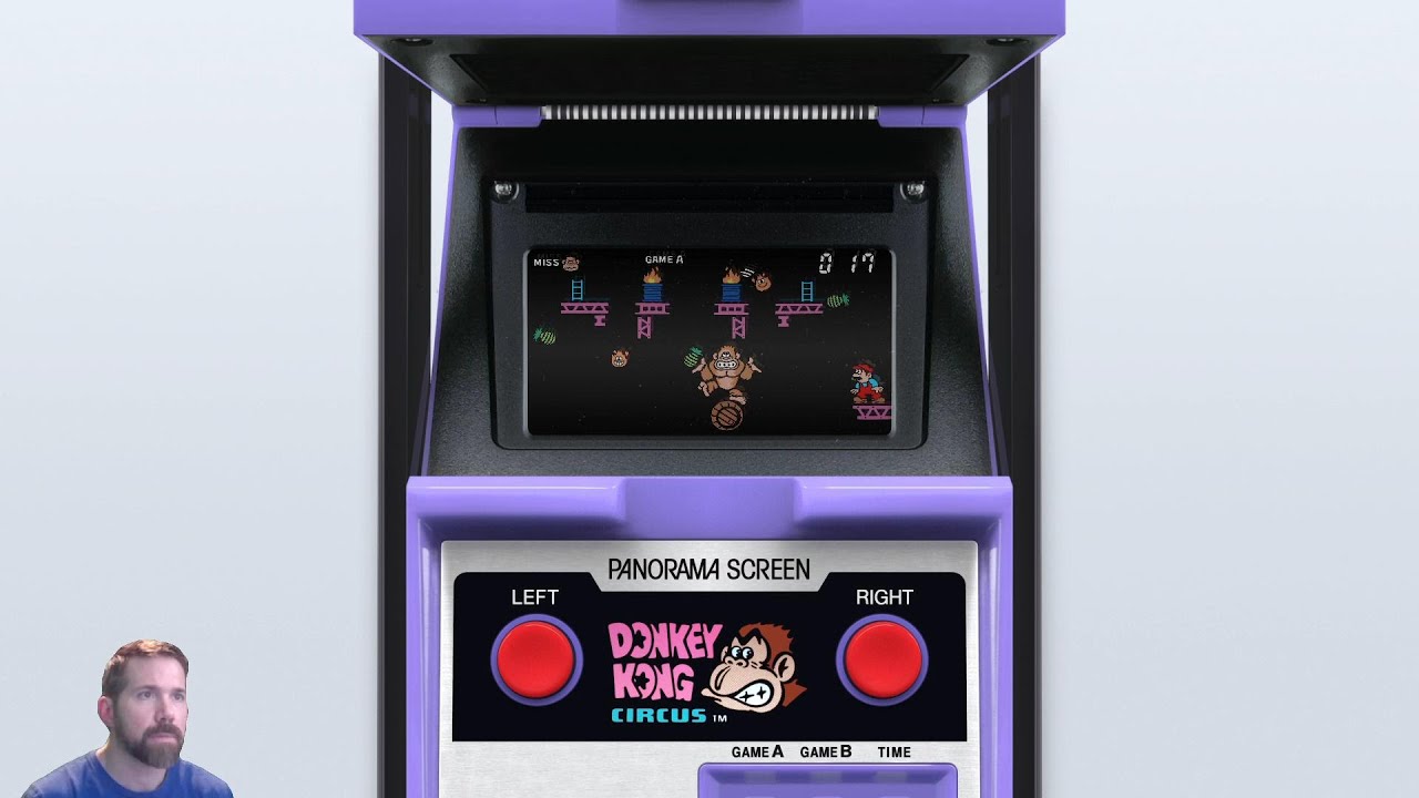 Nintendo Game & Watch: Donkey Kong Circus (Panorama Screen) MAME ...