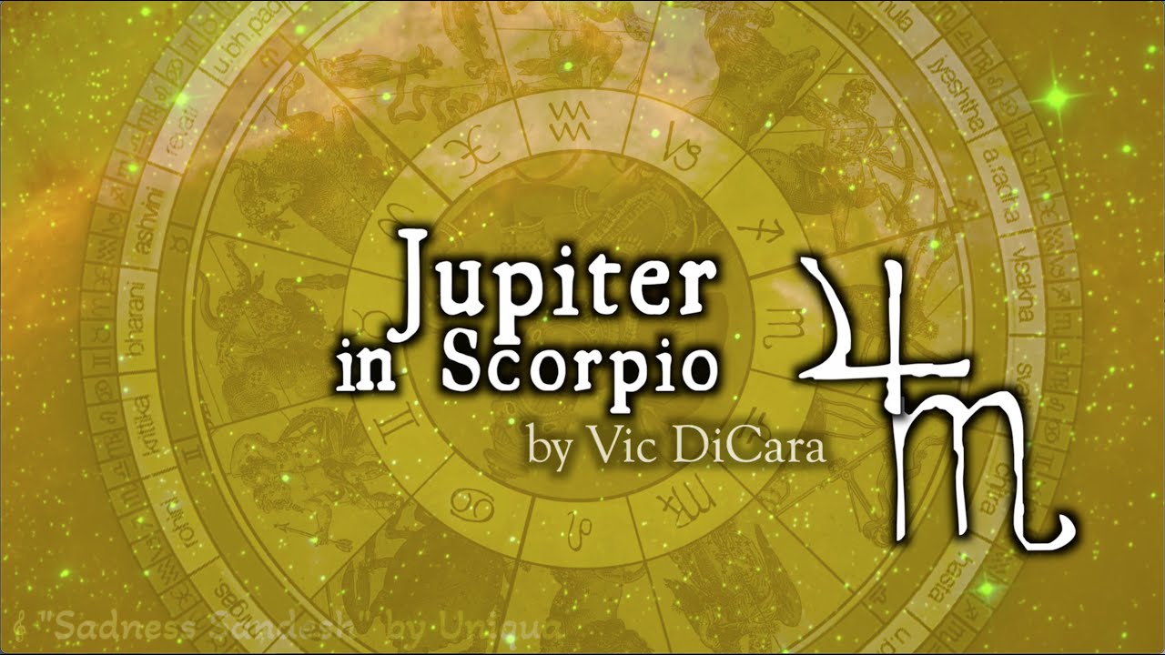 The Next Charles Manson? Jupiter in Scorpio! - YouTube