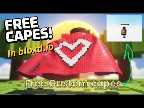 Heres how to get free and custom capes in bloxd io (code added in ...