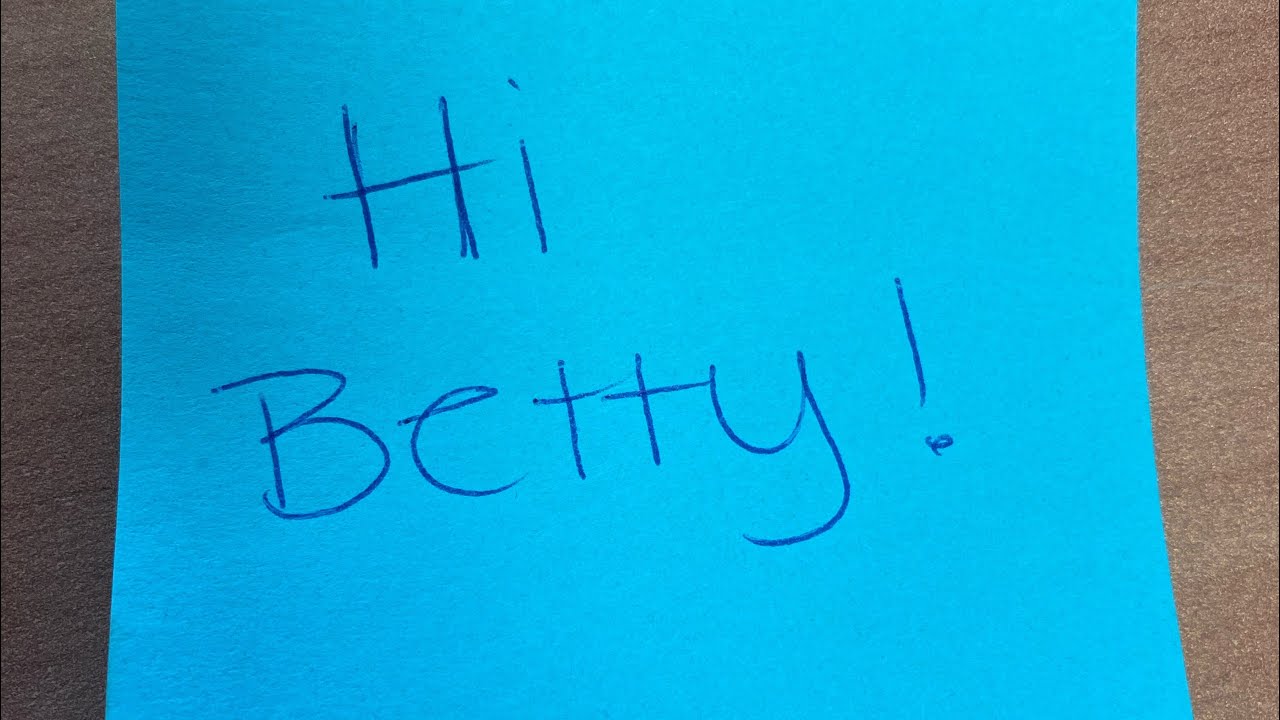 Hi Betty 2-3 - YouTube