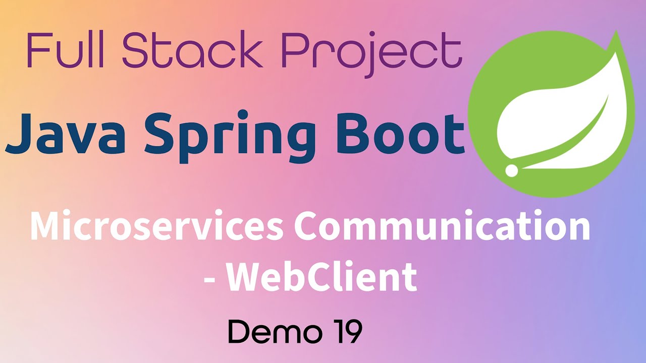 Order Management System - Spring Boot Back End - Demo 19 - YouTube