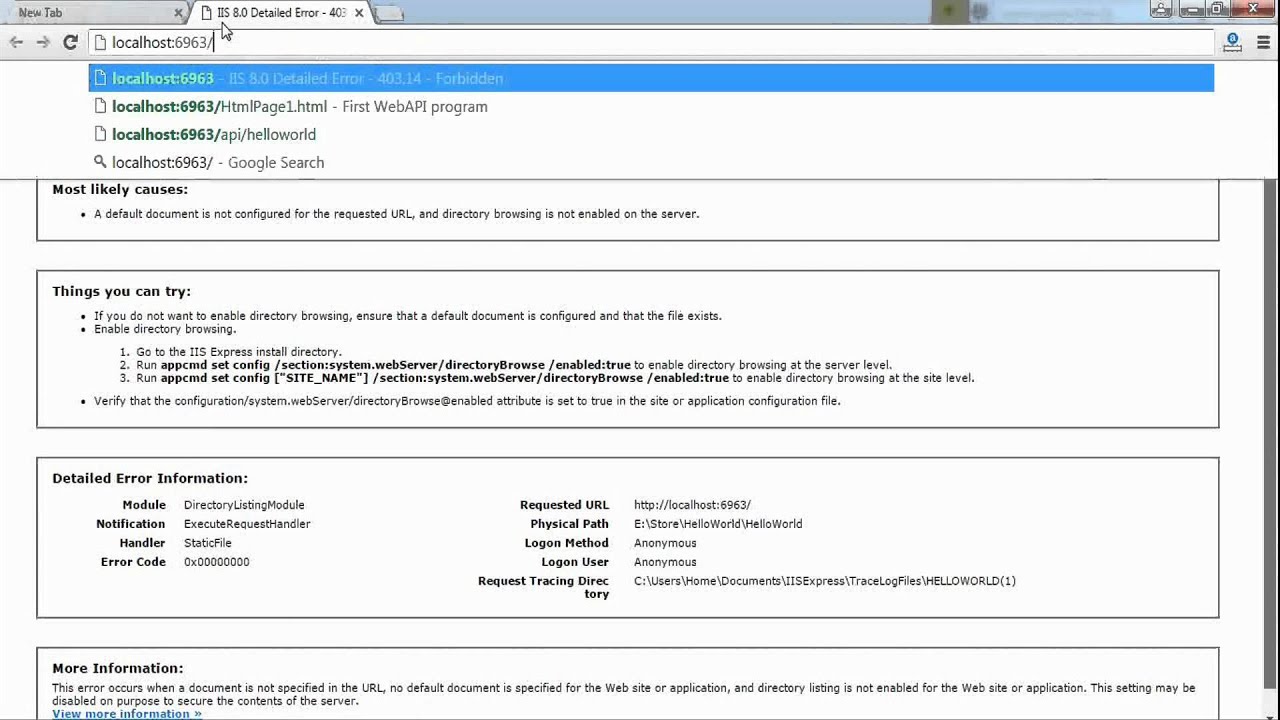 first webapi program client - YouTube