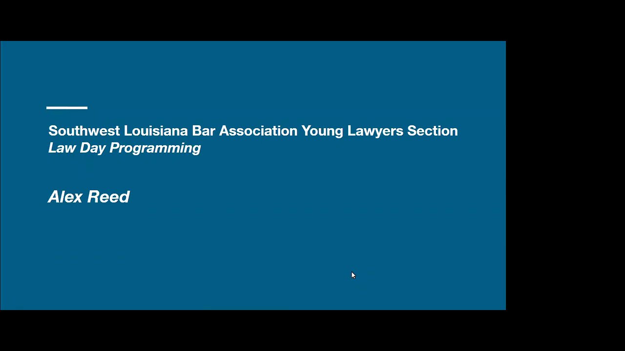 Law Day Programming - YouTube