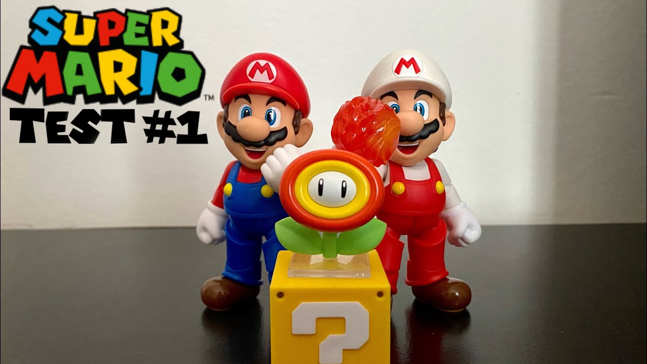 Super Mario Stop Motion Test #1 - YouTube