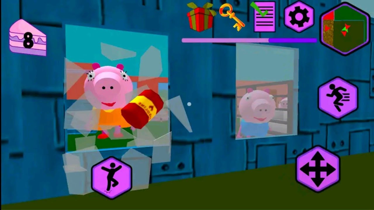 Piggy Neighbor Family Escape Obby House 3D | Level 4 | Gameplay #2 ...