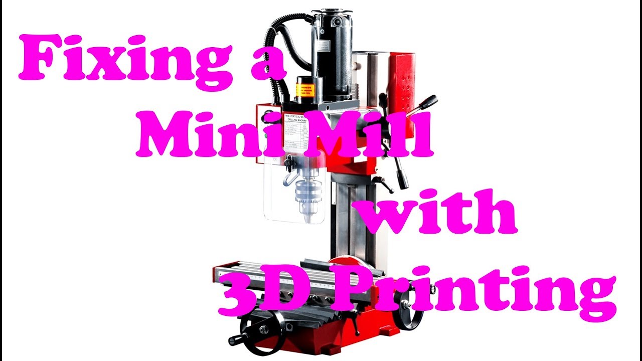 3D Printing a Mini Milling Machine Drive Gear - YouTube