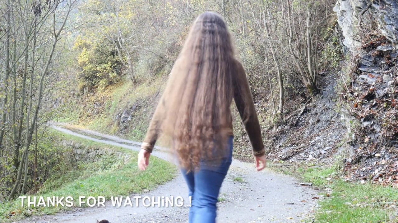Wild hair walk by the river - YouTube