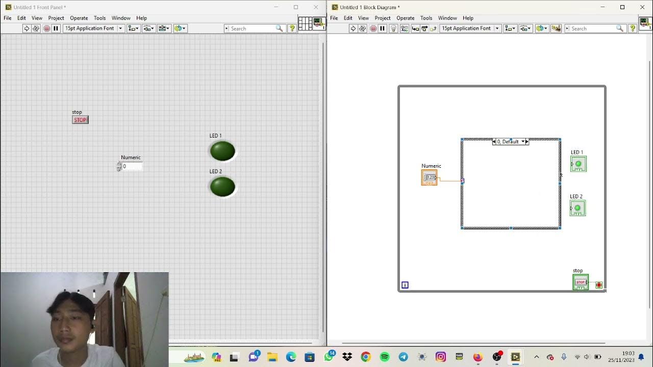 Fordis 11 Labview Case Structure (numeric Input) - YouTube