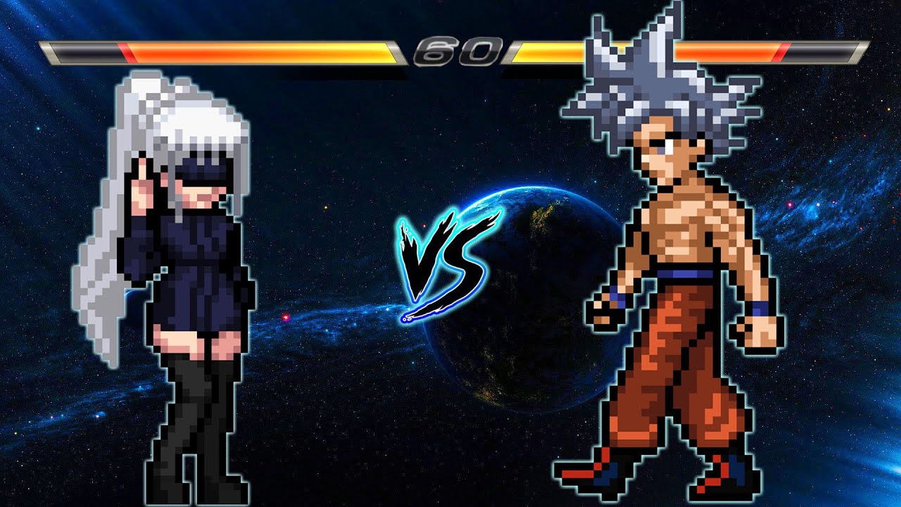 🌟GOJO WAIFU VS MASTERED ULTRA INSTINCT GOKU JUS IN JUMP FORCE MUGEN ...