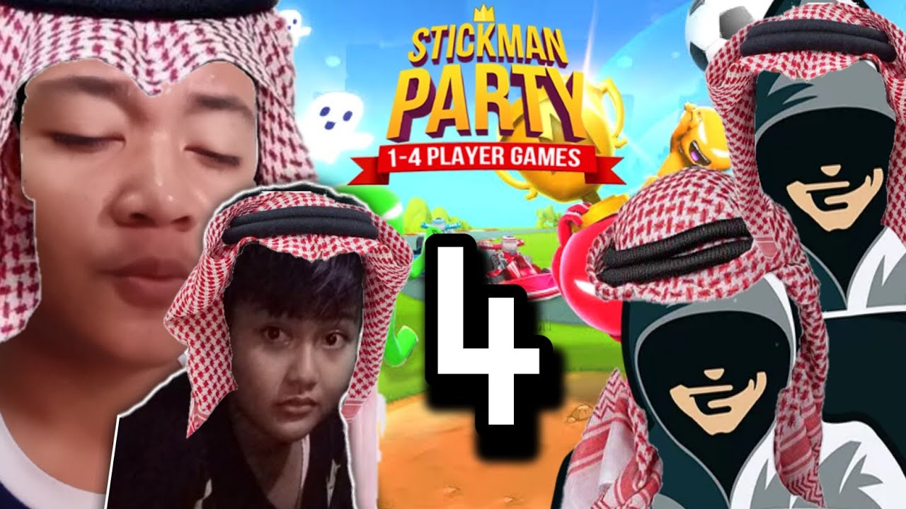 AKU DAN ALDHO JADI ORANG ARAB (STICKMAN PARTY)-|PART#4| 2v2 rusuh - YouTube