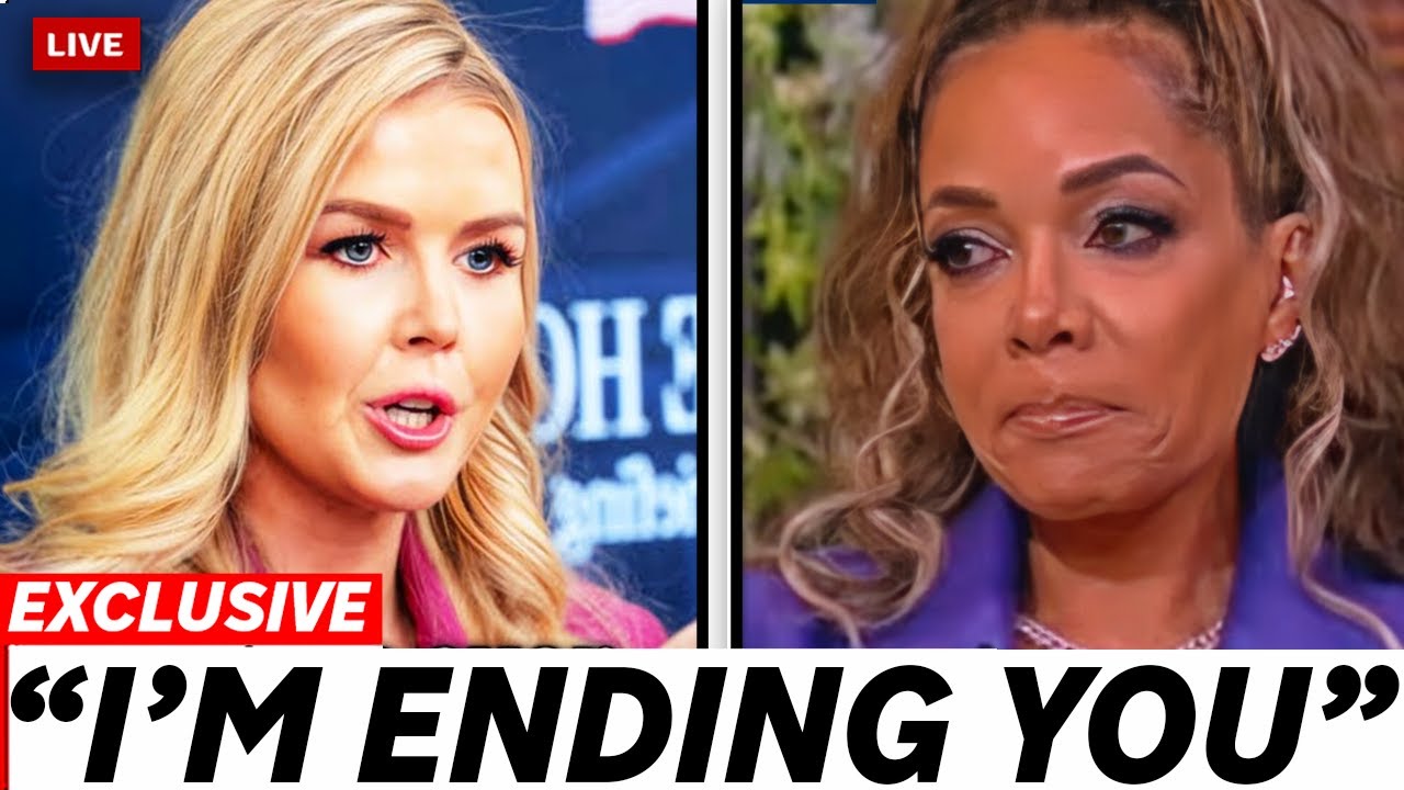 Karoline Leavitt GOES OFF On The View And Files $50M Lawsuit!? - YouTube