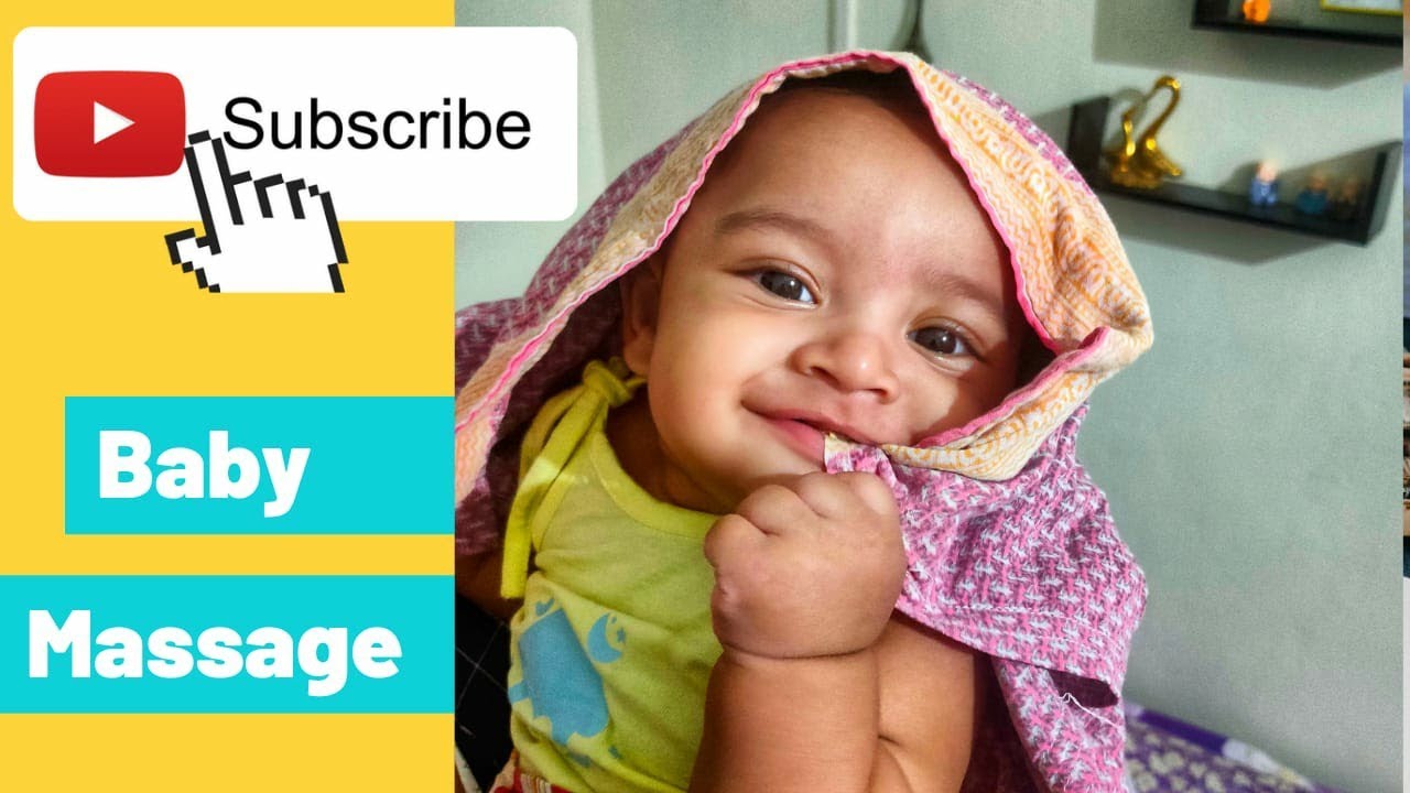 How to Massage Baby... Step By Step. Baby Ka Malish Kaise Kare. # ...