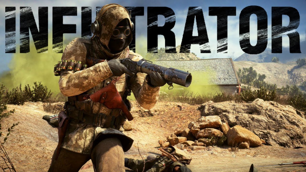 Battlefield 1 - Infiltrator Killstreak (55-0) - YouTube