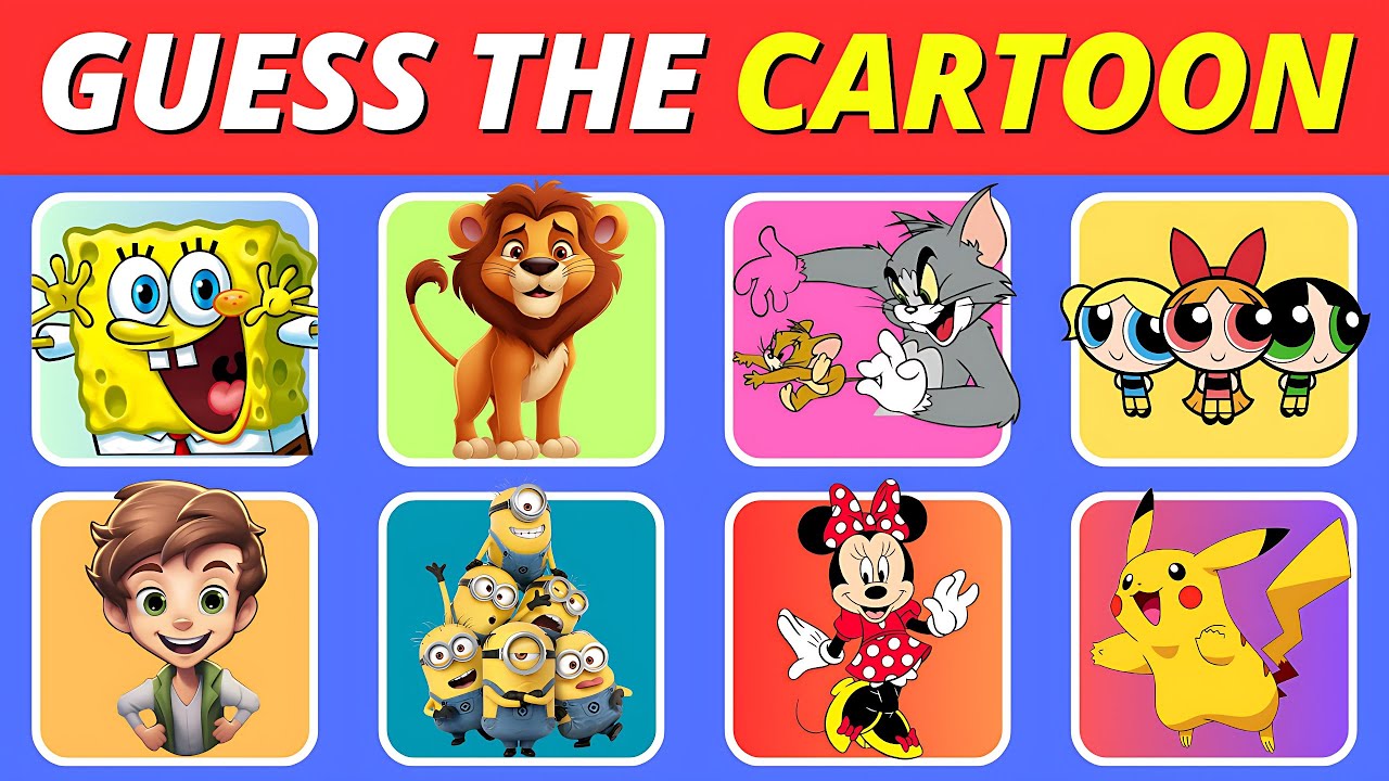 Guess the Cartoon Characters | Ultimate Cartoon Quiz Challenge! - YouTube