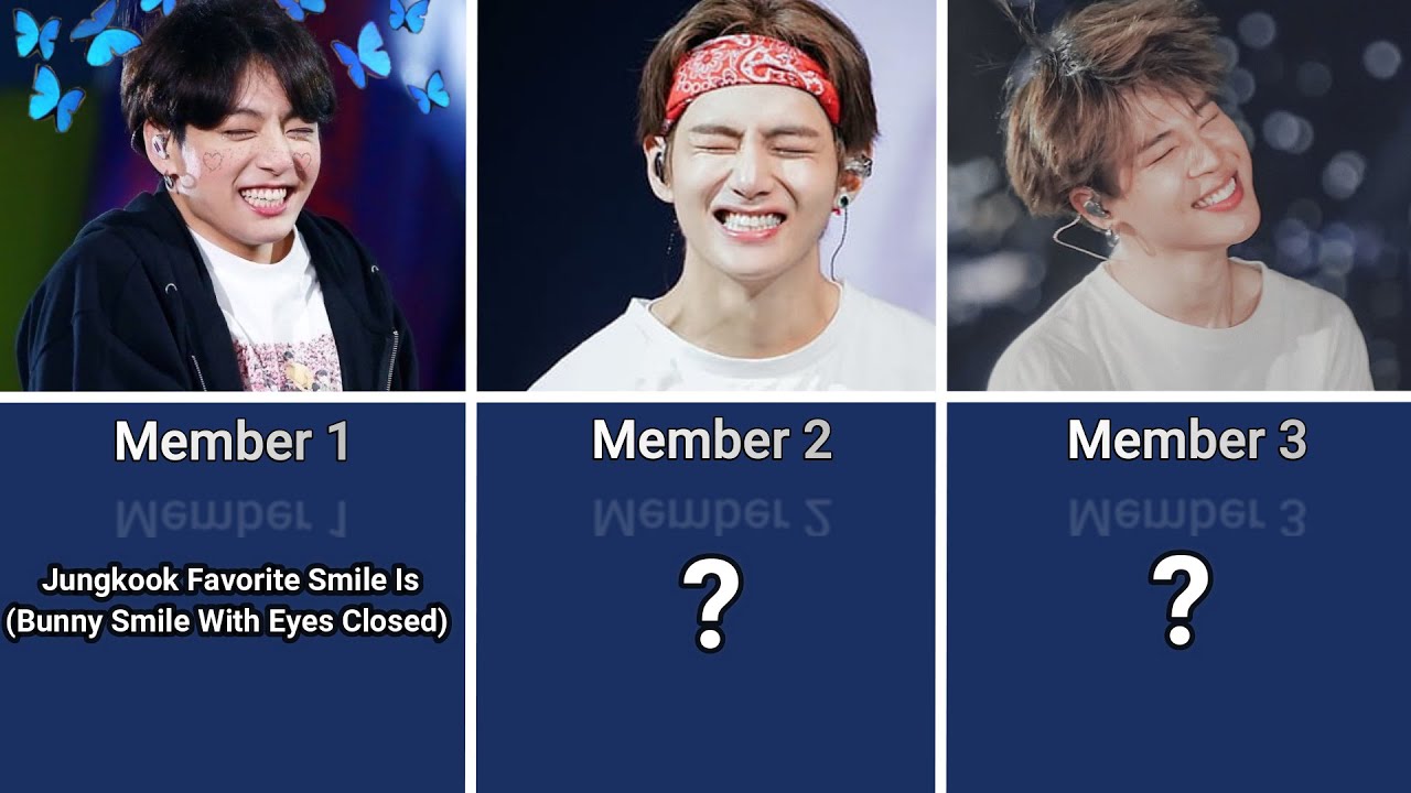 Smile! BTS Members' Favorite Kind Of Girls! 😁😊 - YouTube