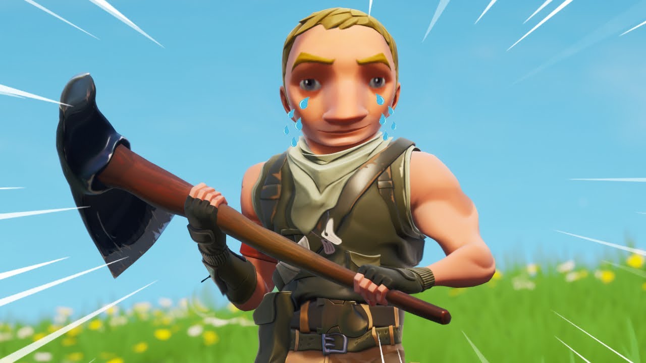 I made a little kid cry on Fortnite after getting him a win!(Emotional ...