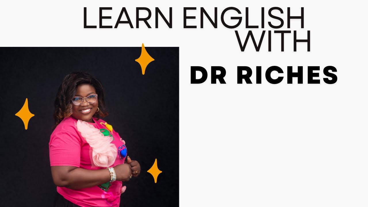 Learn English with Dr Riches - YouTube