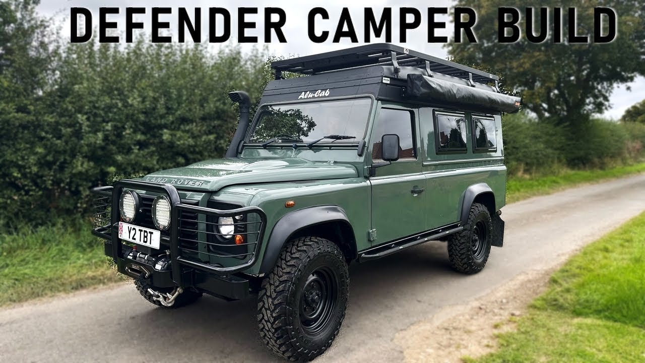 Land Rover Defender Camper Conversion Part 5:Our Overlander Build is ...
