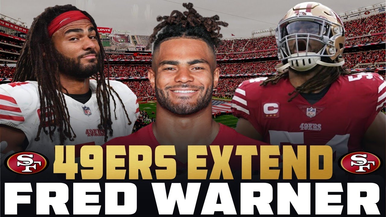 49ers Extend LB Fred Warner - YouTube